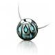 Galatea Pearl, Turquoise Diamond Tahitian Pearl Necklace